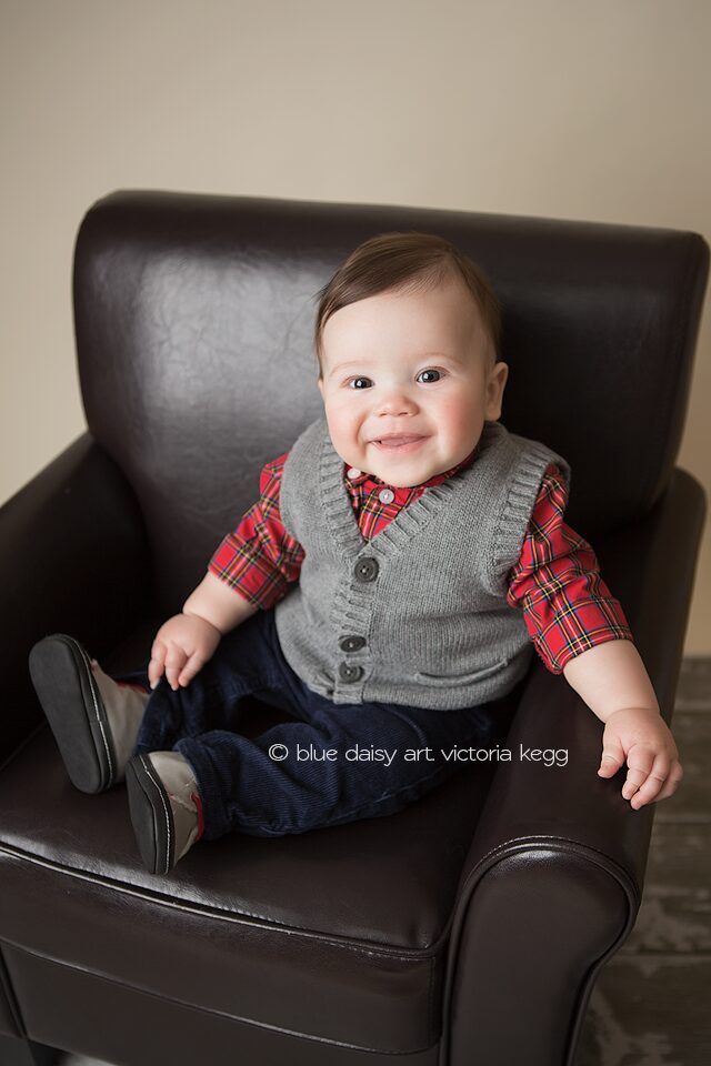 Knox 6 months | Chatham Springfield IL Baby Photographer » Springfield ...